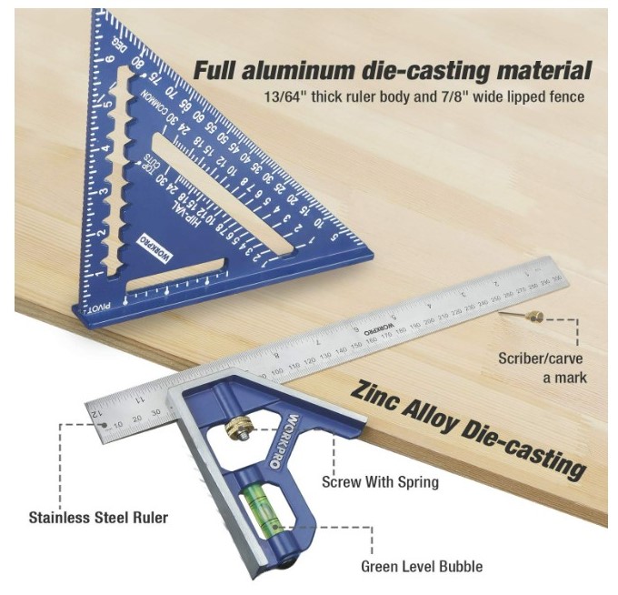 10 Best Woodworking Squares For Carpentry - Top Picks In [year]